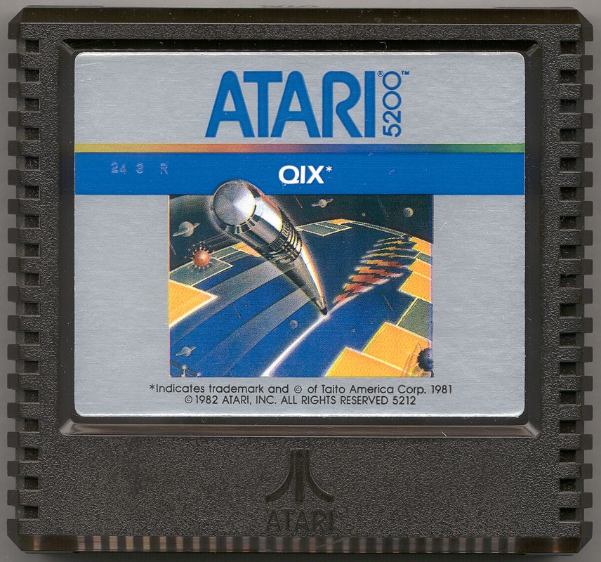 QIX cover or packaging material - MobyGames