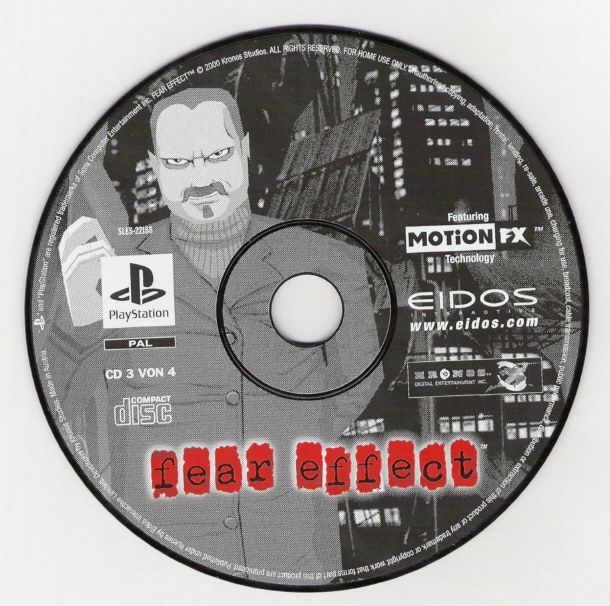 Fear Effect cover or packaging material - MobyGames