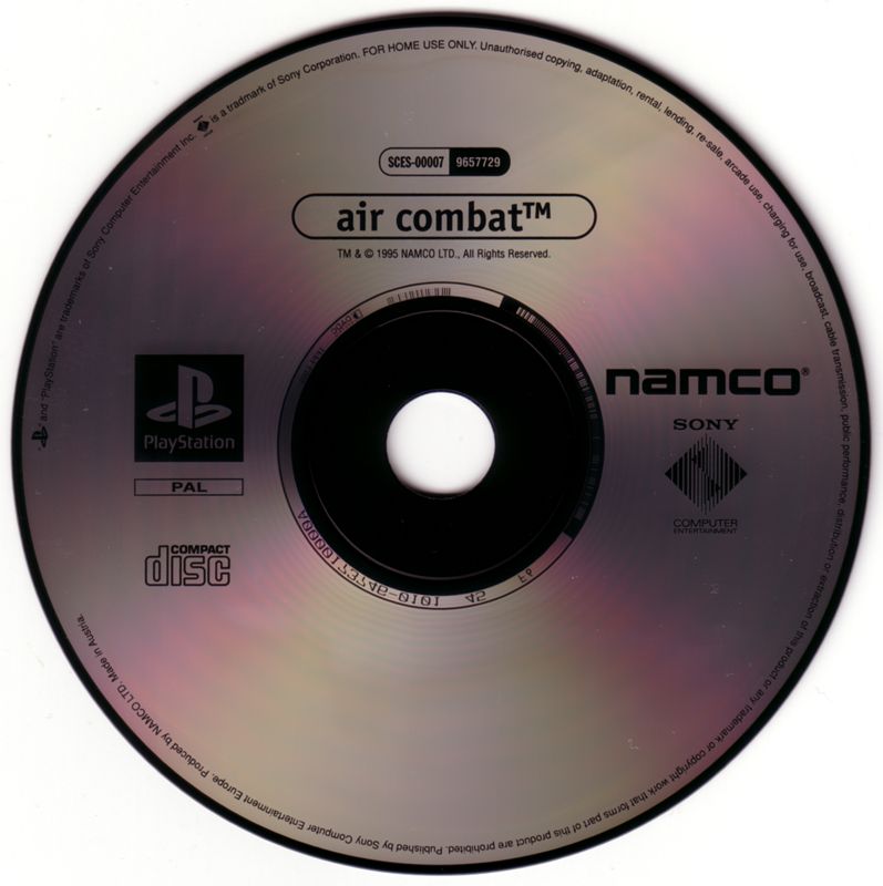 Air Combat cover or packaging material - MobyGames