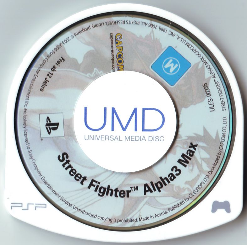 Street Fighter Alpha 3 Max cover or packaging material - MobyGames