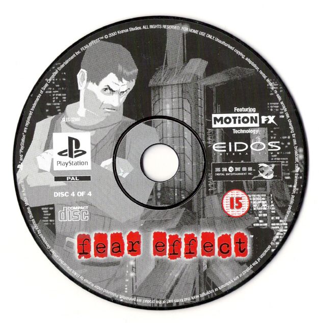 Fear Effect cover or packaging material - MobyGames