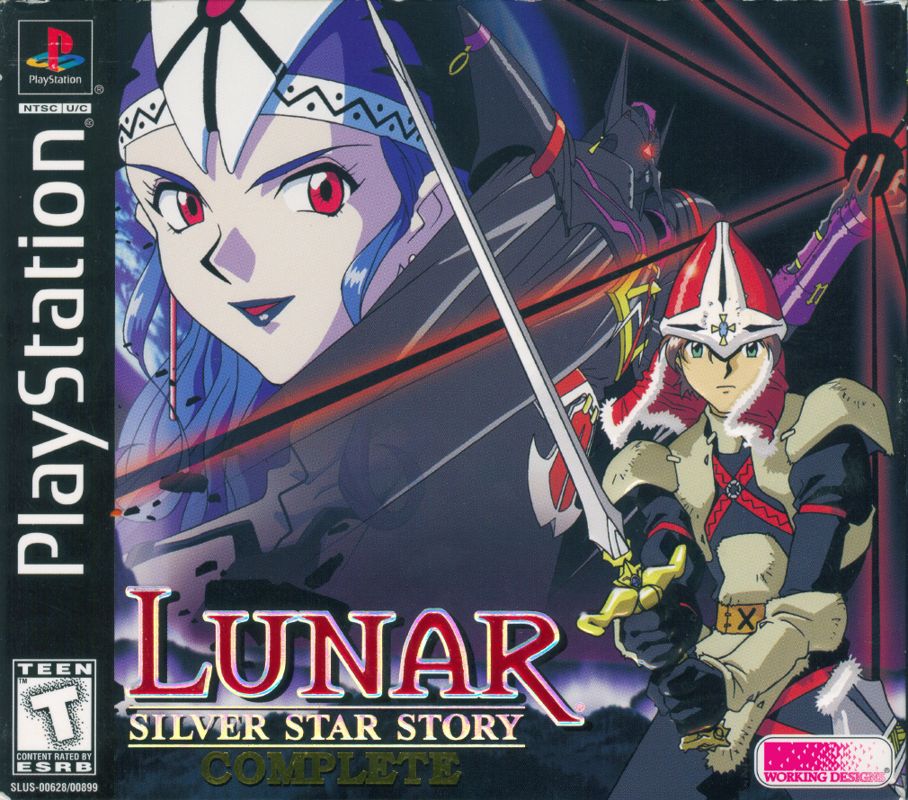 Lunar: Silver Star Story - Complete cover or packaging material - MobyGames