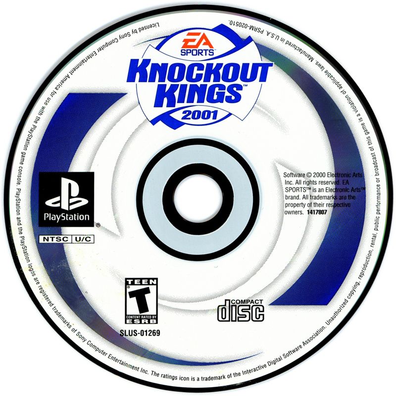 Knockout Kings 2001 cover or packaging material - MobyGames