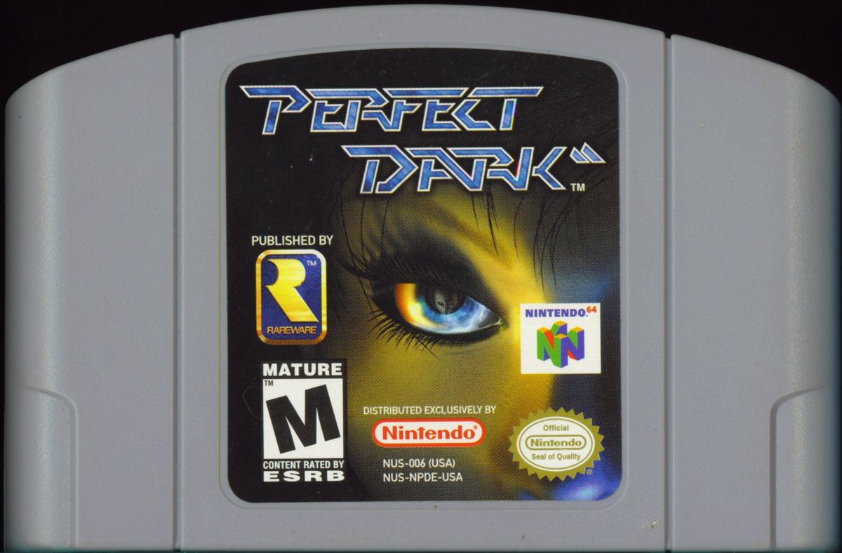 Perfect Dark cover or packaging material - MobyGames