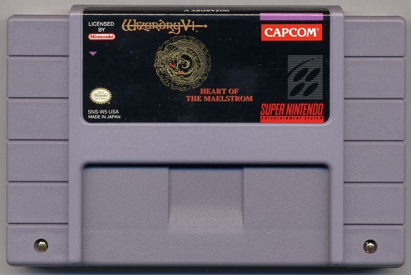 Wizardry V: Heart of the Maelstrom cover or packaging material - MobyGames