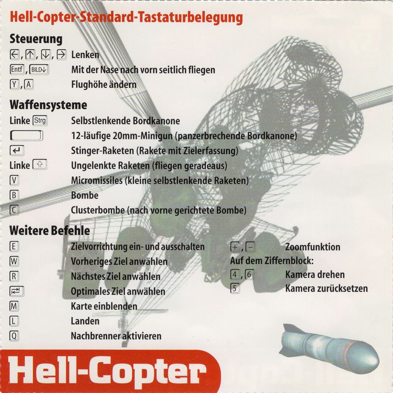 Hell-Copter cover or packaging material - MobyGames
