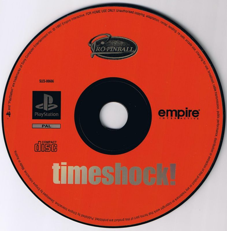 Pro Pinball: Timeshock! cover or packaging material - MobyGames
