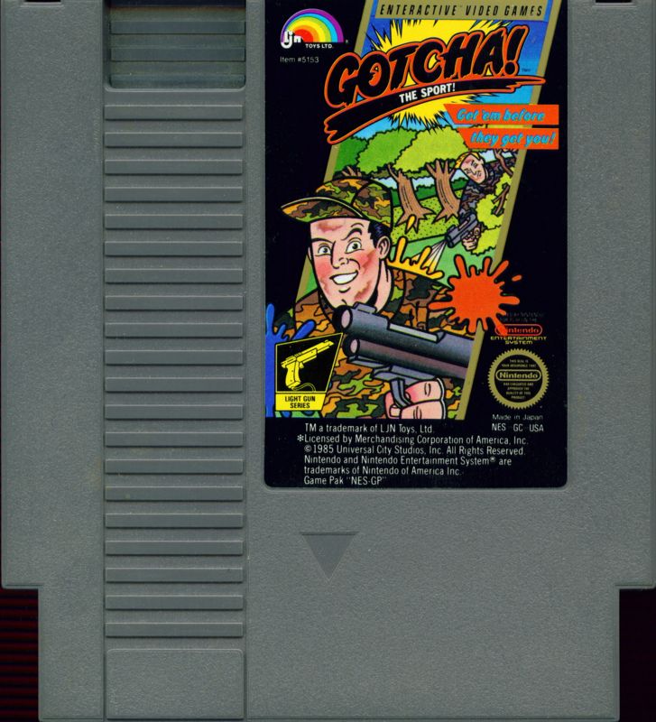 Gotcha! The Sport! cover or packaging material - MobyGames