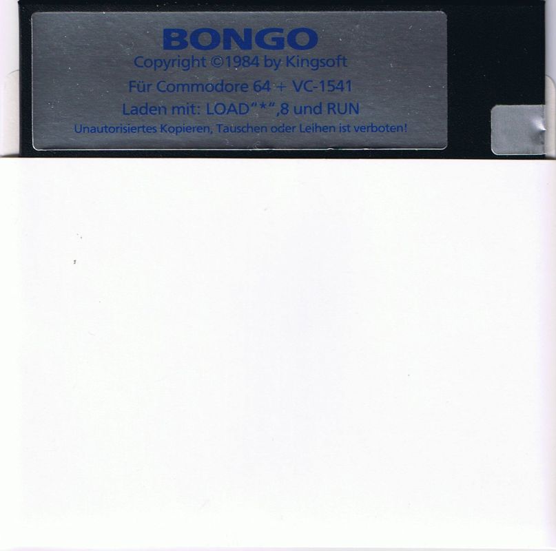 Bongo cover or packaging material - MobyGames