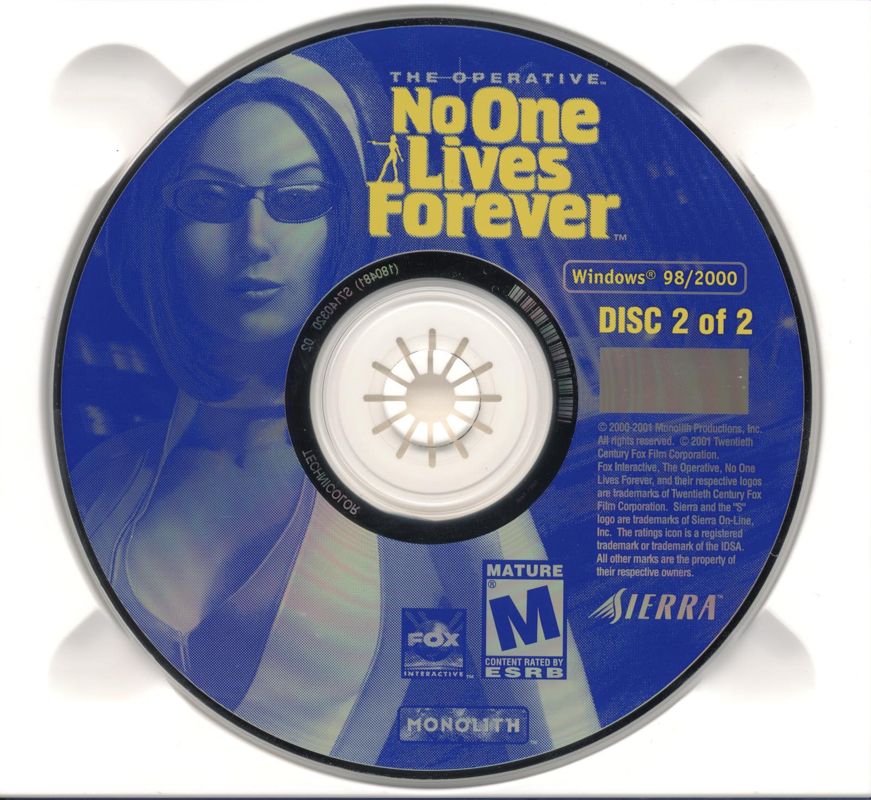 The Operative: No One Lives Forever - Game of the Year Edition cover or ...