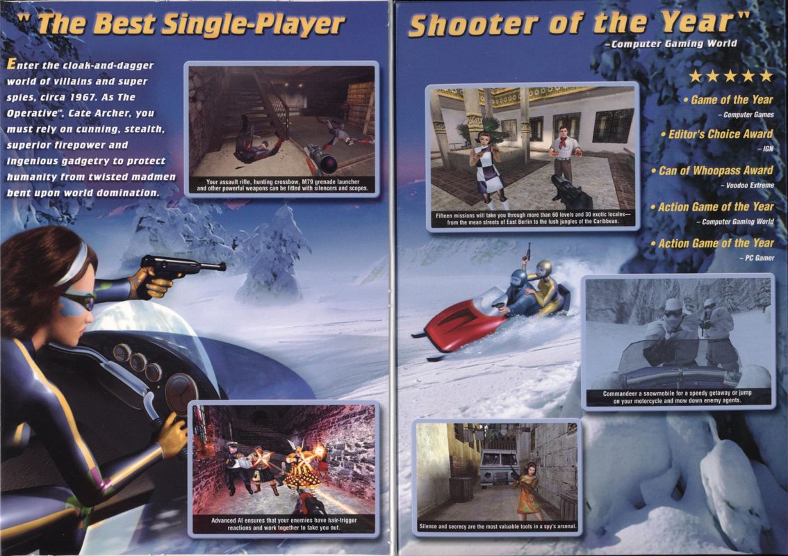 The Operative: No One Lives Forever - Game of the Year Edition cover or ...