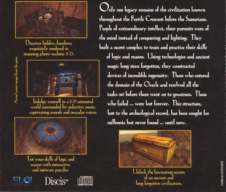 Jewels of the Oracle cover or packaging material - MobyGames