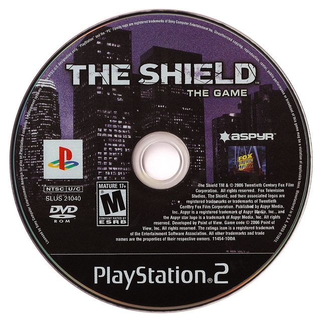 The Shield: The Game cover or packaging material - MobyGames