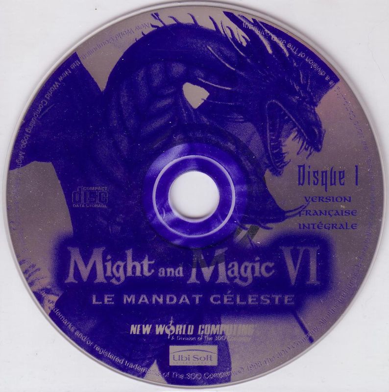 Might and Magic VI: The Mandate of Heaven cover or packaging material ...