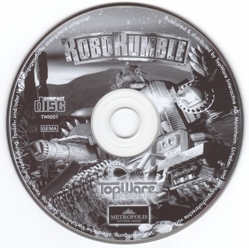 Robo Rumble cover or packaging material - MobyGames