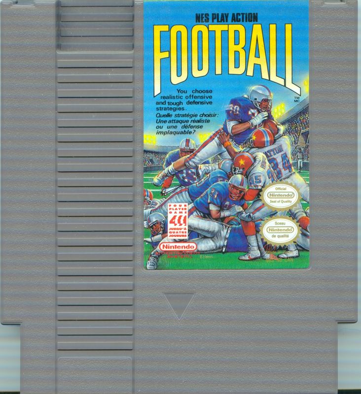 NES Play Action Football cover or packaging material - MobyGames