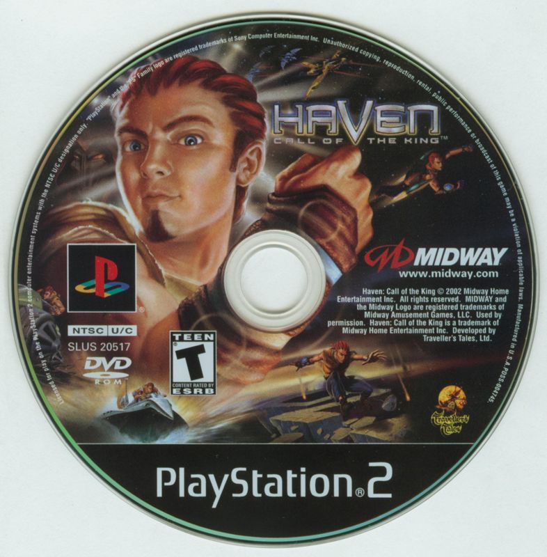 Haven: Call of the King cover or packaging material - MobyGames