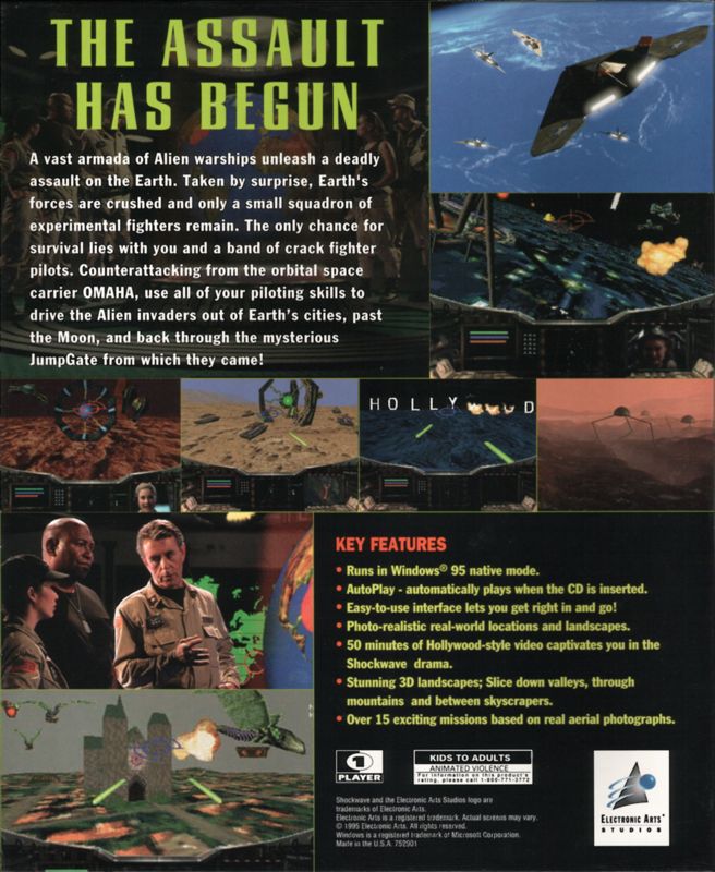 Shockwave Assault cover or packaging material - MobyGames