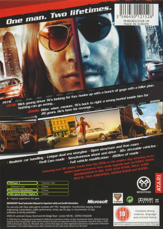 Driver: Parallel Lines cover or packaging material - MobyGames