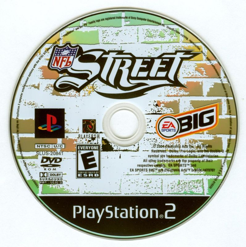 NFL Street cover or packaging material - MobyGames