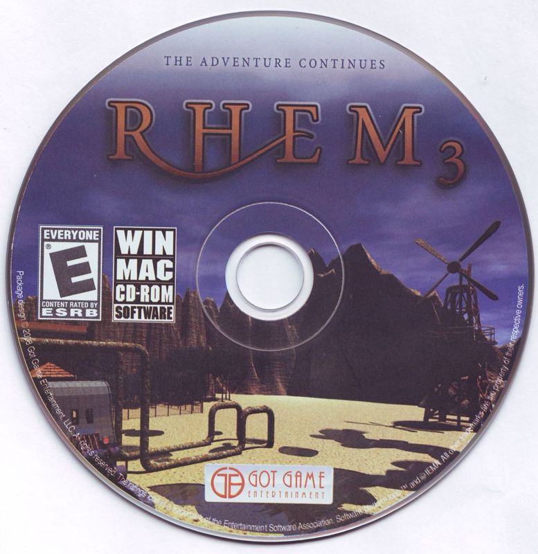 Rhem 3: The Secret Library cover or packaging material - MobyGames