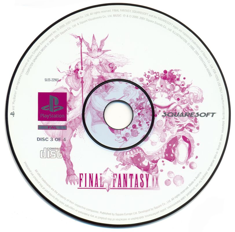 Final Fantasy IX cover or packaging material - MobyGames