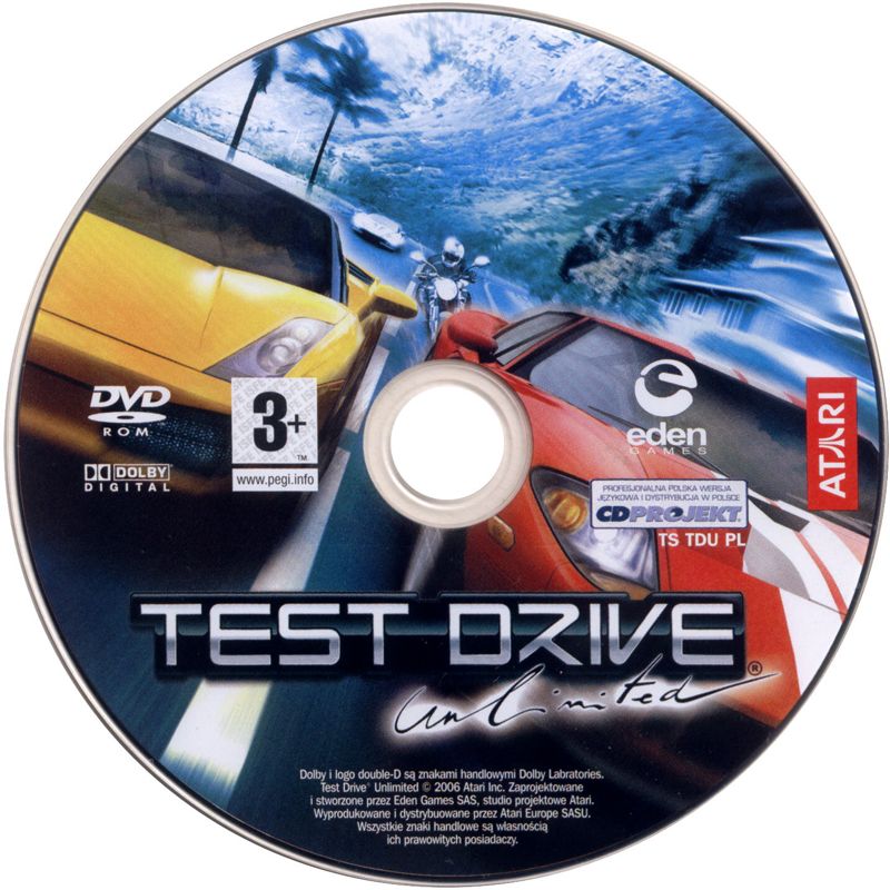 Test Drive Unlimited cover or packaging material - MobyGames