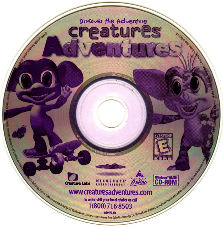Creatures Adventures cover or packaging material - MobyGames