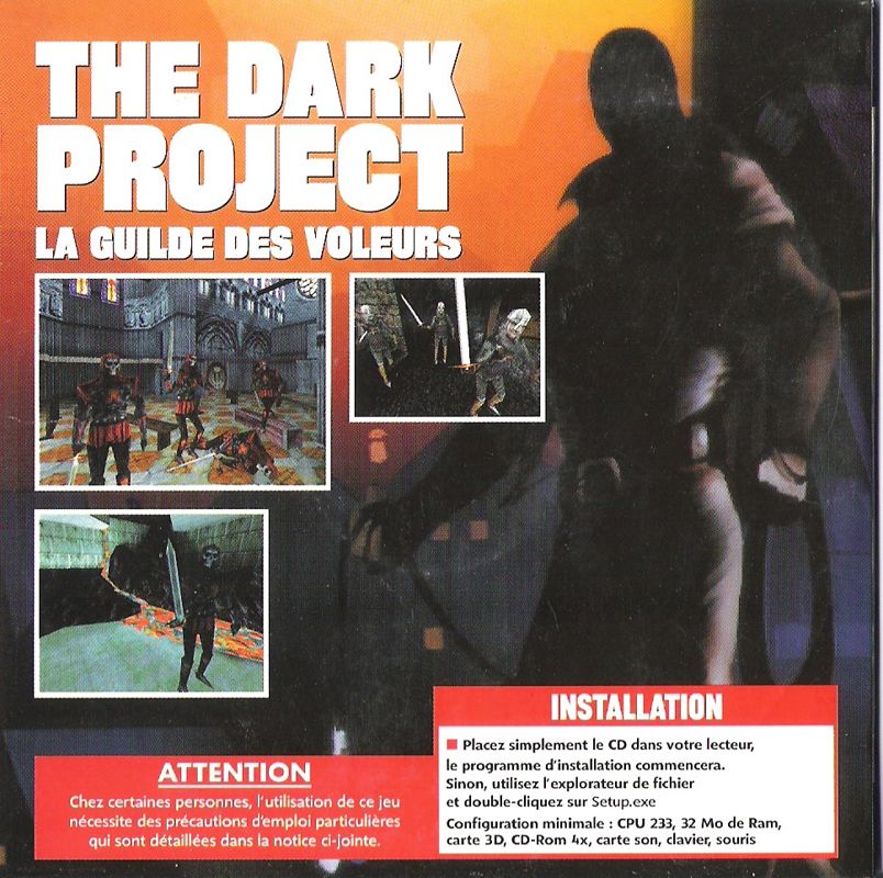 Thief: The Dark Project cover or packaging material - MobyGames