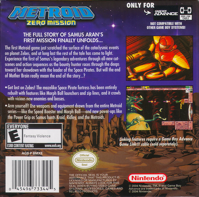 Metroid Zero Mission Logo