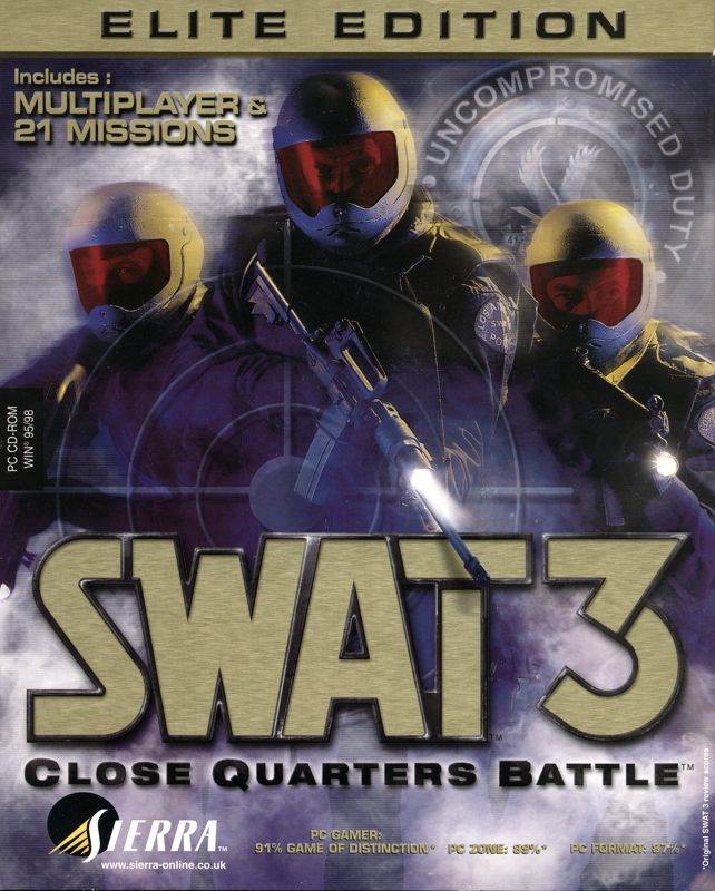 SWAT 3: Close Quarters Battle - Elite Edition cover or packaging ...