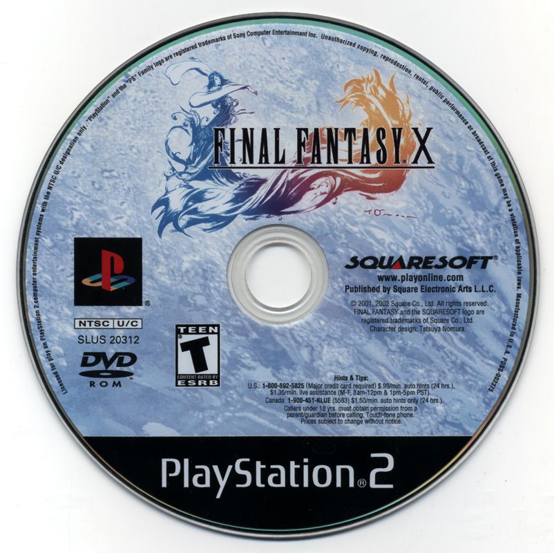Final Fantasy X cover or packaging material - MobyGames