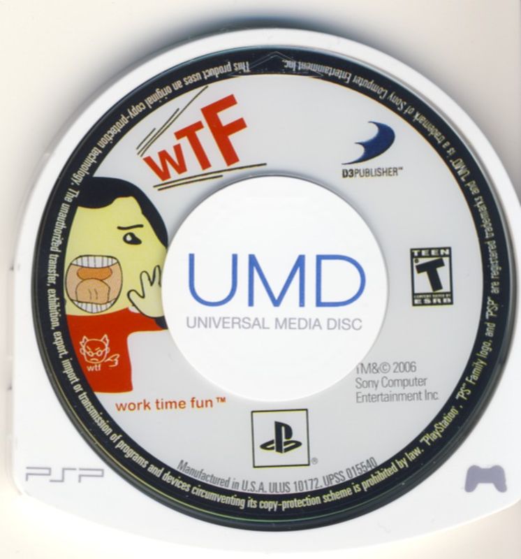 WTF: work time fun cover or packaging material - MobyGames