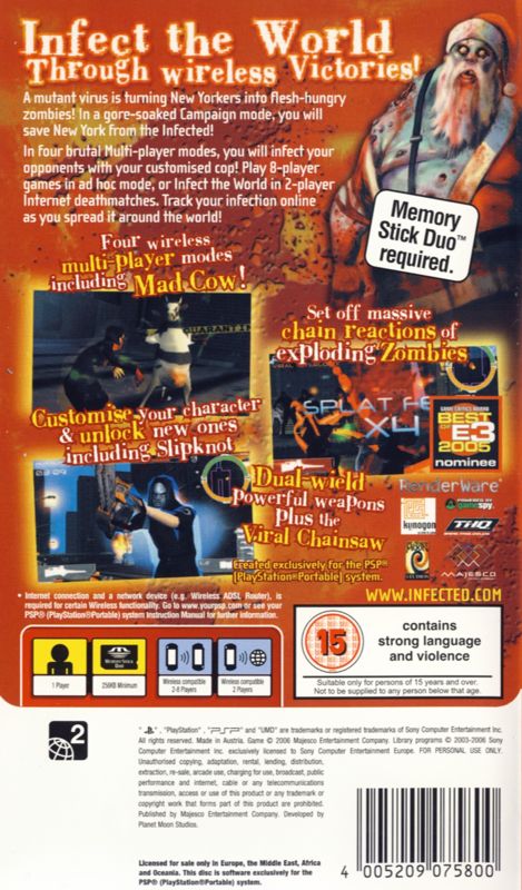 Infected cover or packaging material - MobyGames