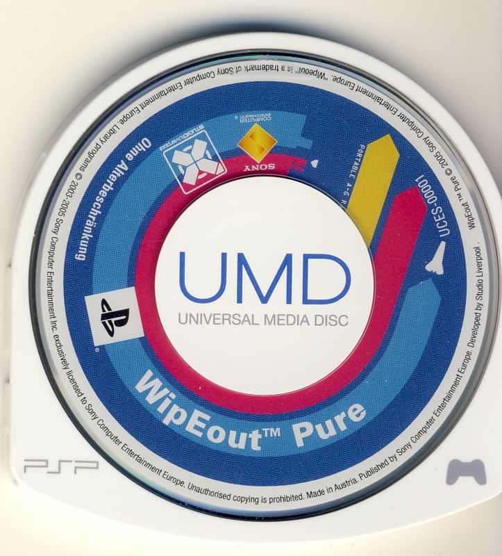 WipEout Pure cover or packaging material - MobyGames