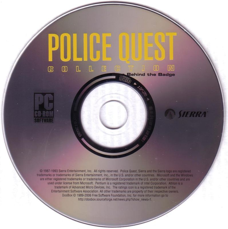 Police Quest Collection cover or packaging material - MobyGames
