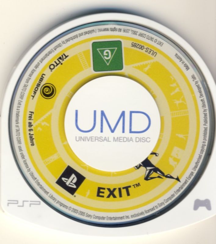 Exit cover or packaging material - MobyGames