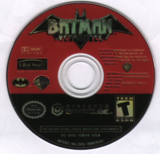 Batman: Vengeance cover or packaging material - MobyGames
