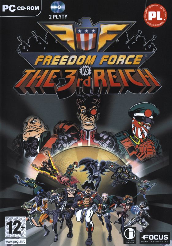 Freedom Force vs The 3rd Reich cover or packaging material - MobyGames