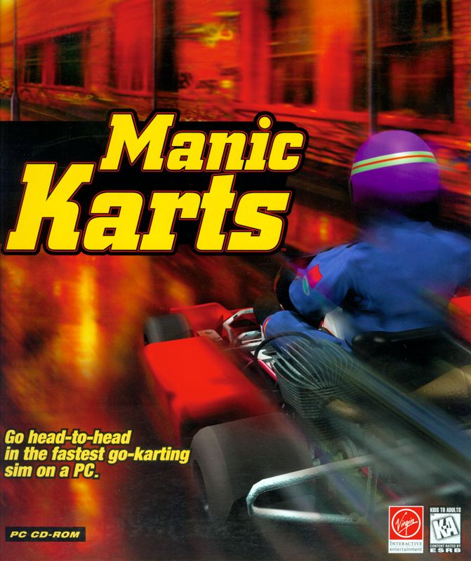 Manic Karts cover or packaging material - MobyGames