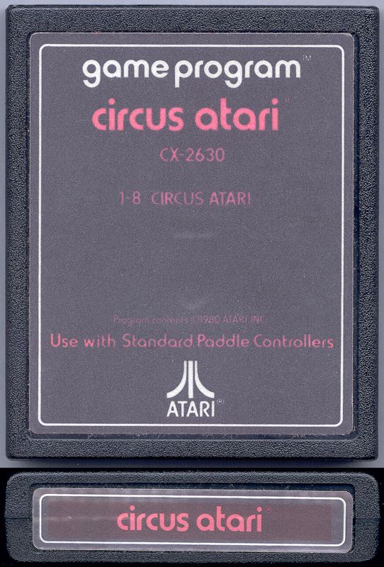 Circus Atari cover or packaging material - MobyGames