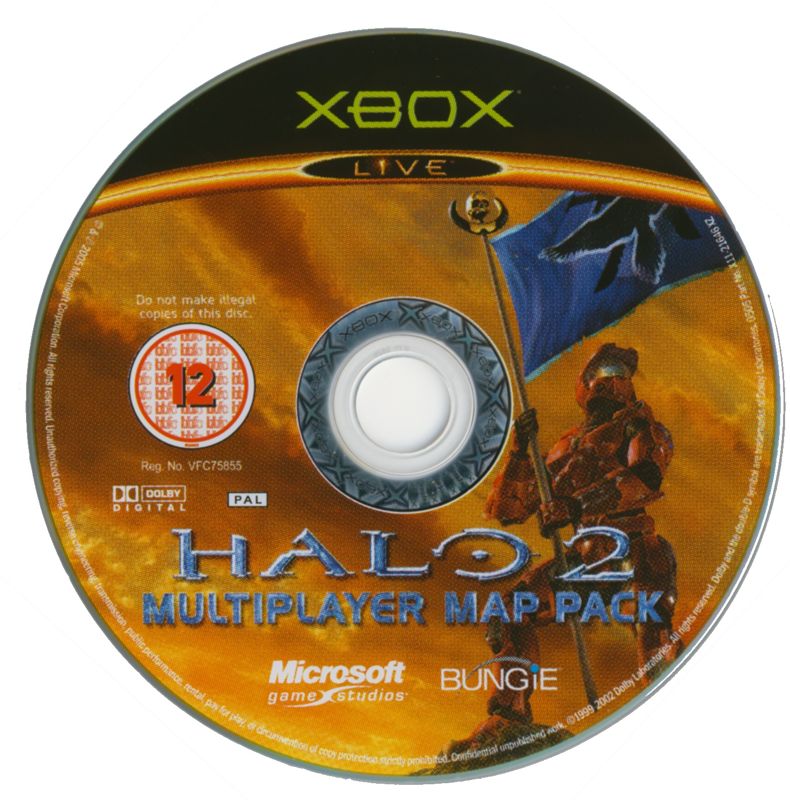 Halo 2: Multiplayer Map Pack cover or packaging material - MobyGames