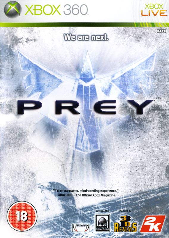 Prey cover or packaging material - MobyGames
