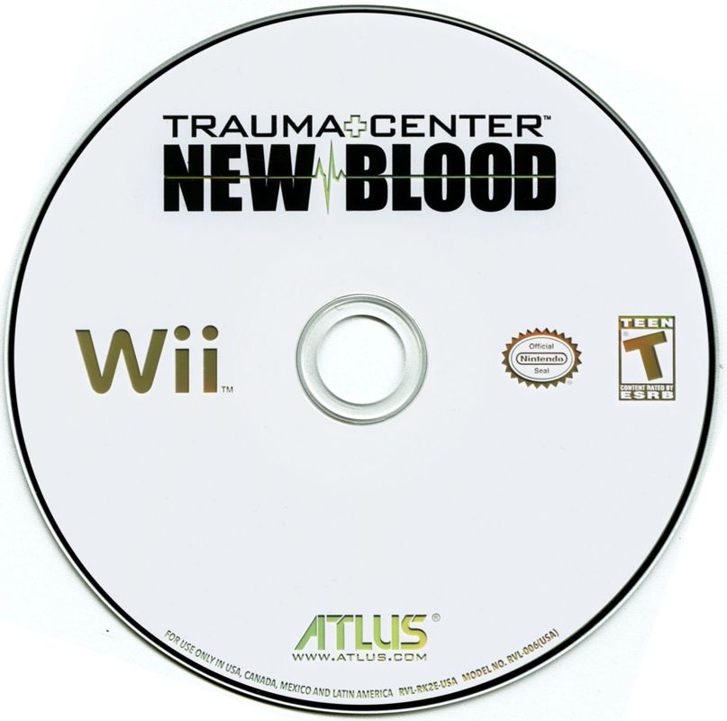 Trauma Center: New Blood cover or packaging material - MobyGames