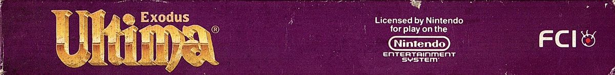Exodus: Ultima III cover or packaging material - MobyGames