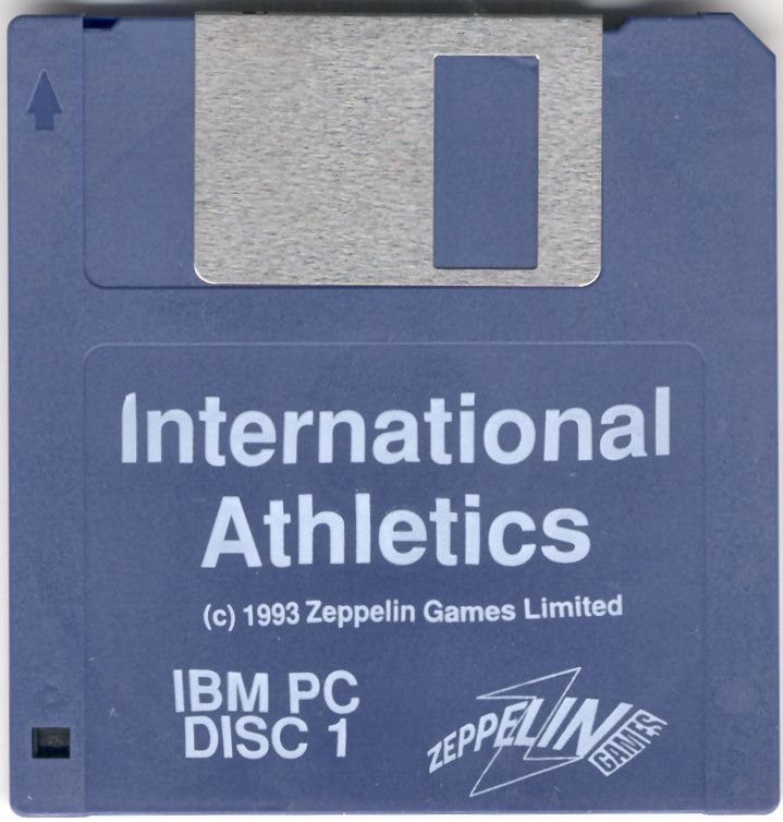 International Athletics cover or packaging material - MobyGames