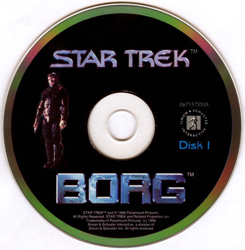 Star Trek: Borg cover or packaging material - MobyGames