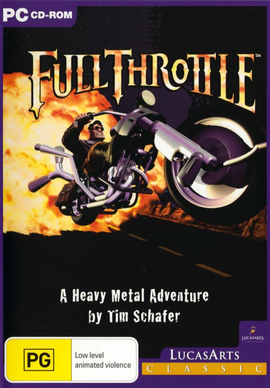 Full Throttle cover or packaging material - MobyGames