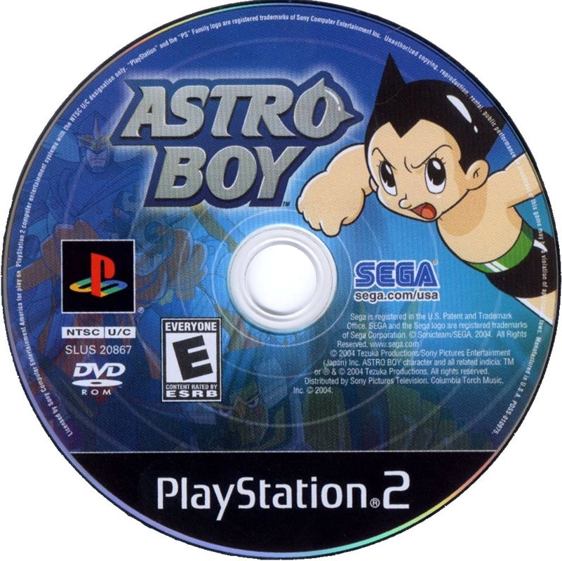 Astro Boy cover or packaging material - MobyGames