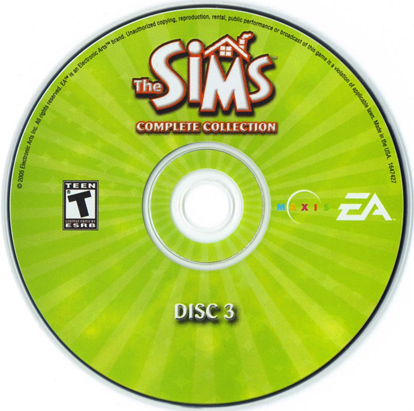 The Sims: Complete Collection cover or packaging material - MobyGames
